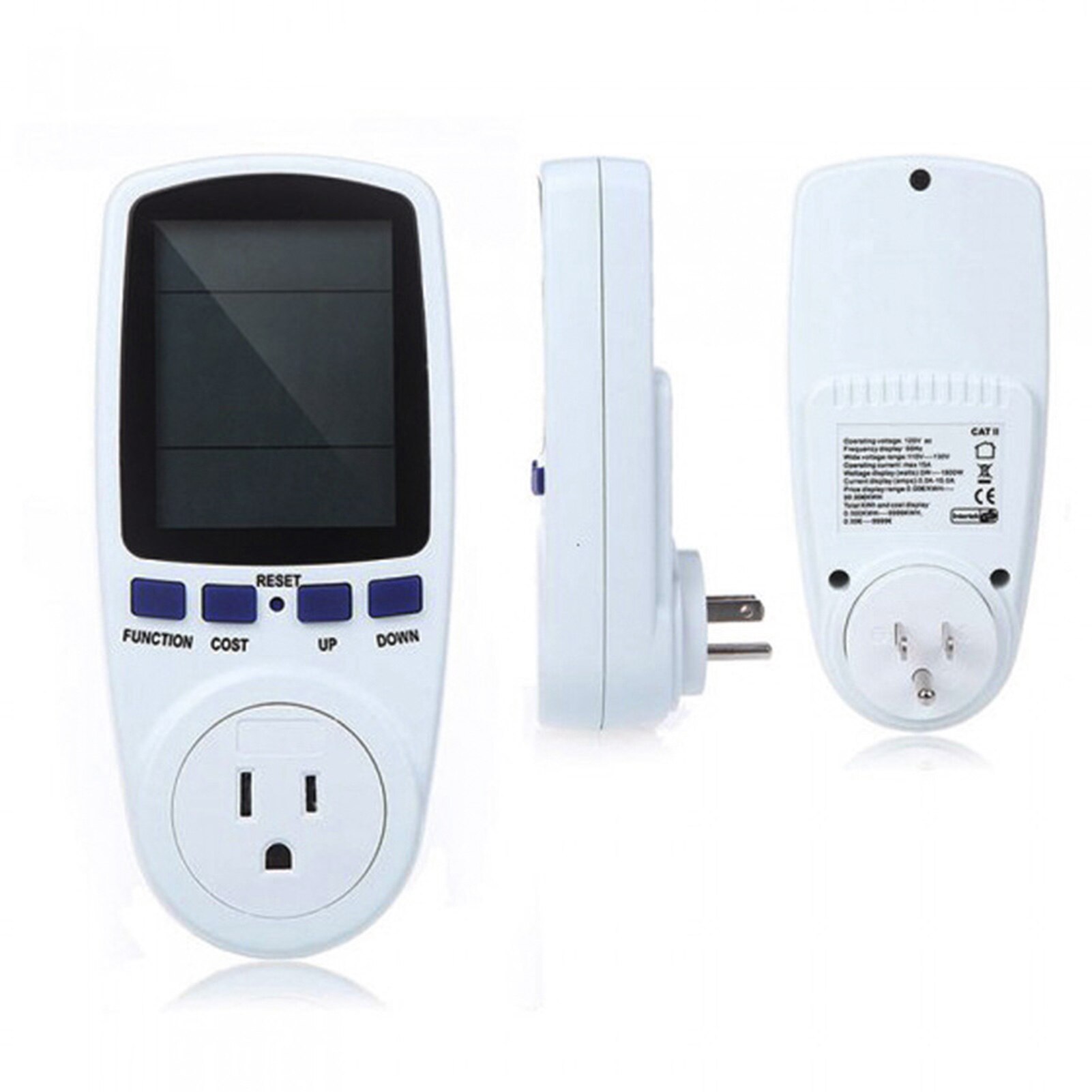 Energy Monitor US Plug Mobile Ammeter Energy Monit... – Grandado