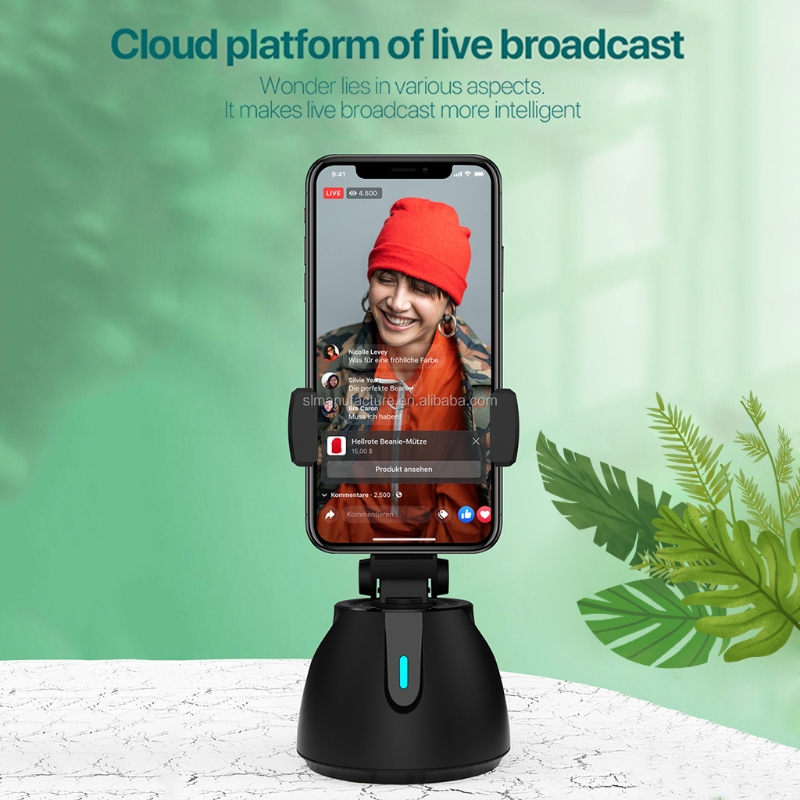 Smart Face Tracking Selfie Camera Gimbal 360° Rota... – Grandado