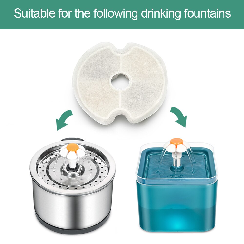 4pcs Water Dispenser Round Filter Pads Element Aut... – Vicedeal