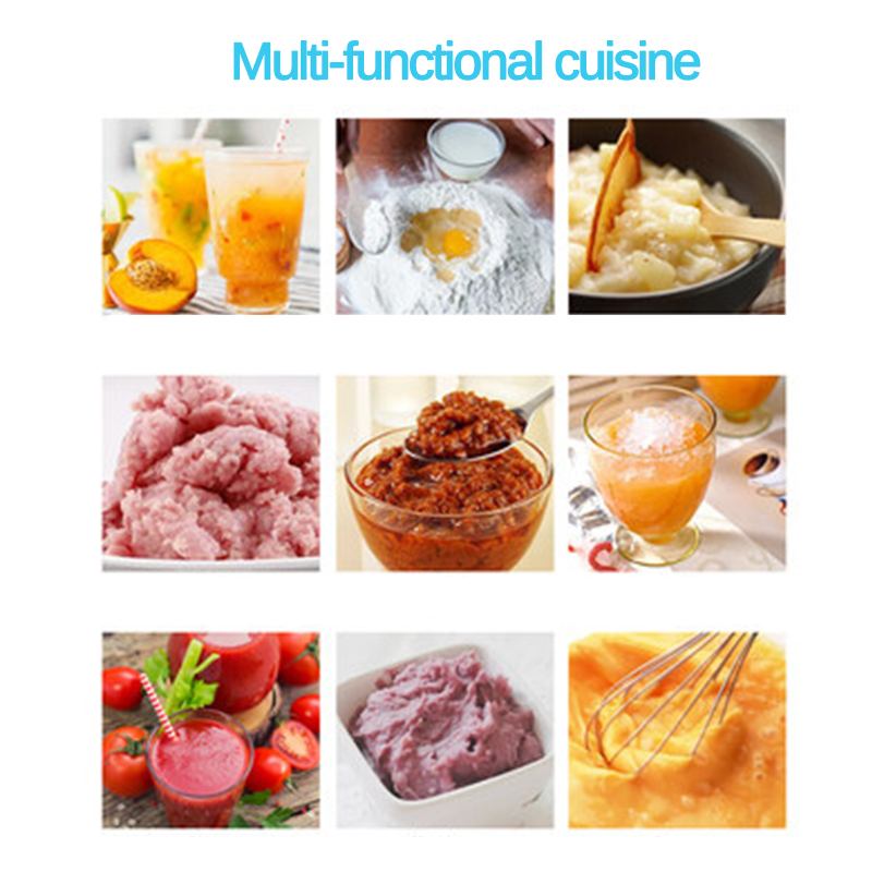 600W 3 Speed 4 in 1 Multifunction Electric Food Pr... – Grandado