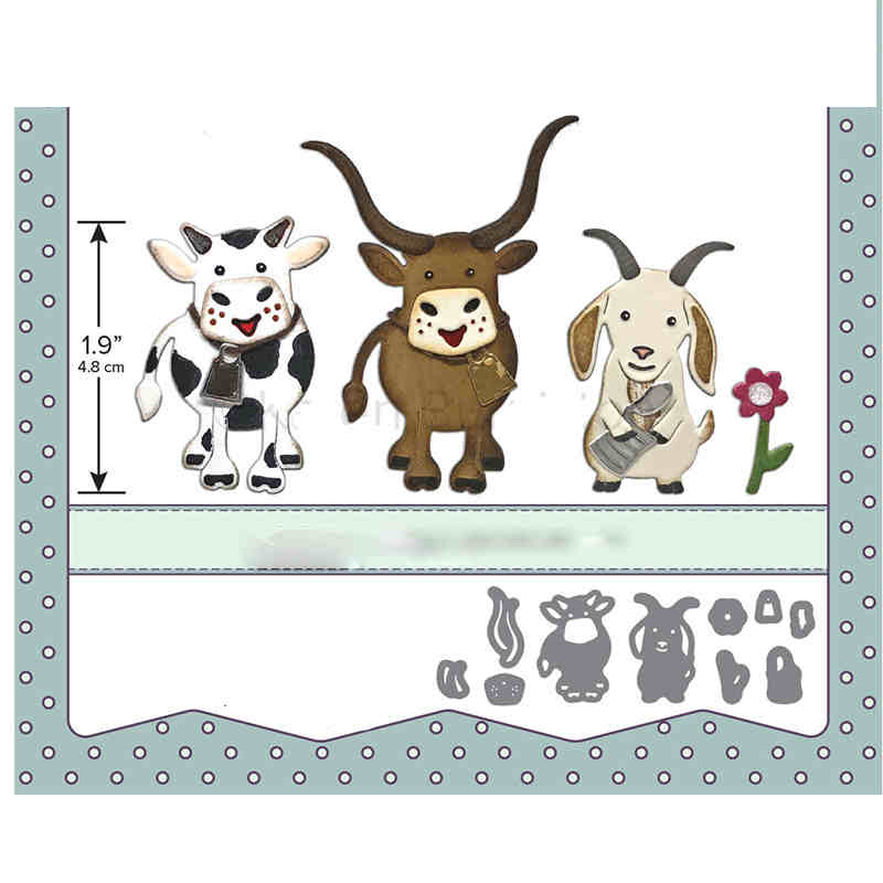 Pop Up Spinner Cupcake Flap With Closure Animals P... – Grandado