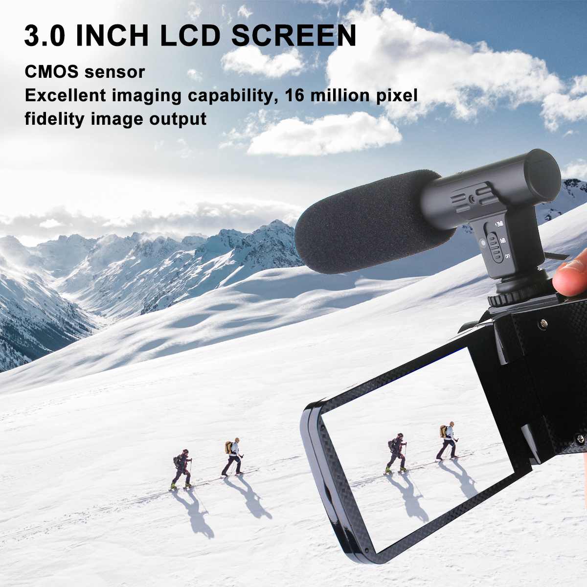 HD Camcorder Video Camera Night Vision 3 Inch LCD ... – Vicedeal