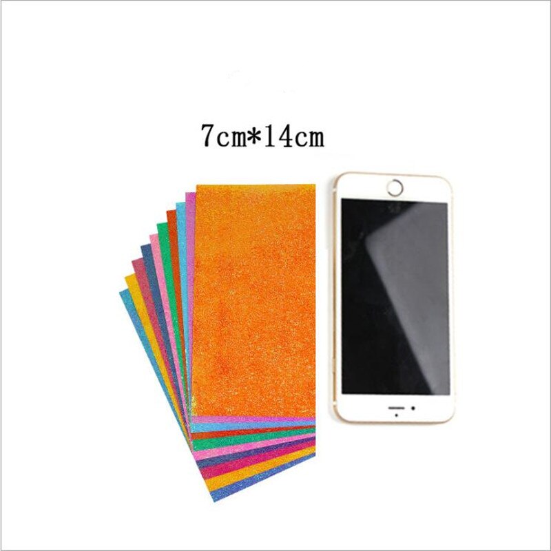 50pcs/set Square Origami Paper Single Side Shining... – Vicedeal