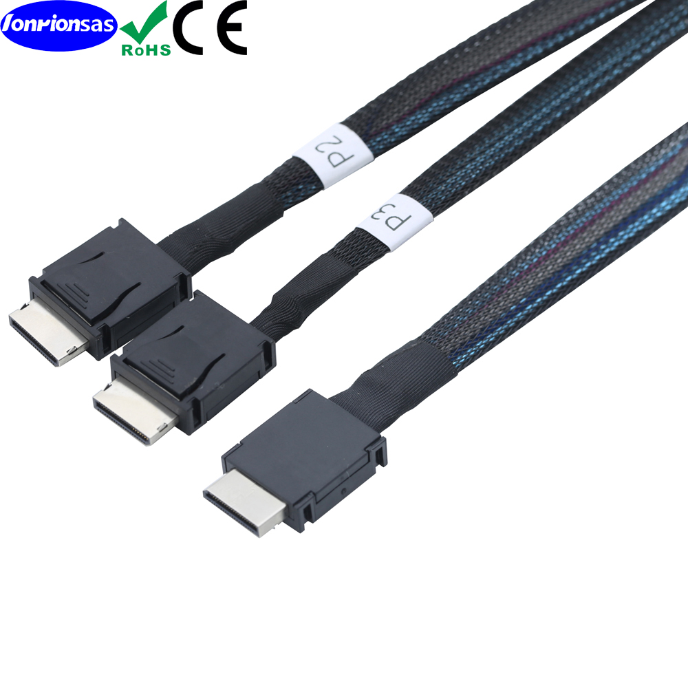 LONRIONSAS#Oculink SAS SFF-8611 4.0 4i male to Dua... – Grandado