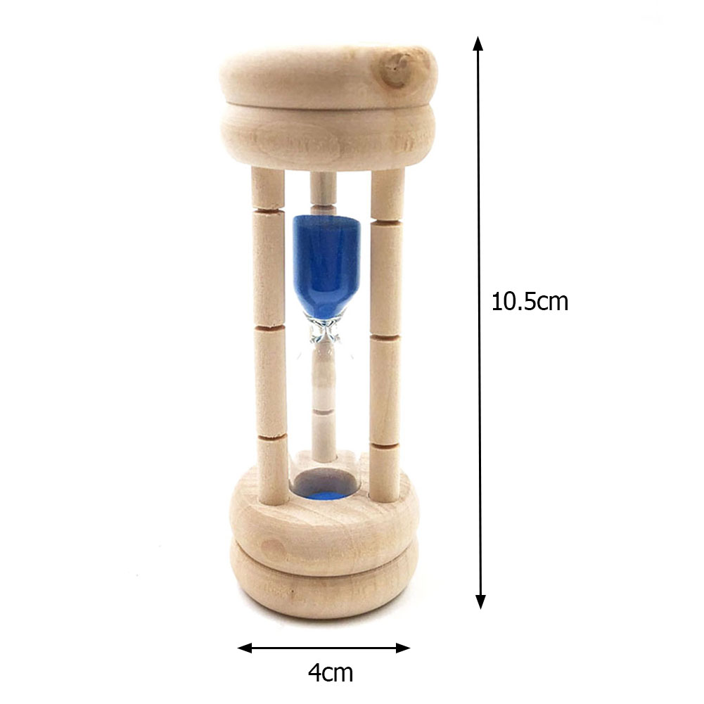Wooden Sand Clock 3 Minutes Hourglass Sandglass Ki... – Vicedeal