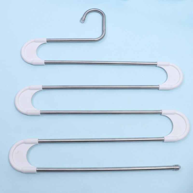 Multifunction Pants Closet Holder Rack S-type Fold... – Vicedeal