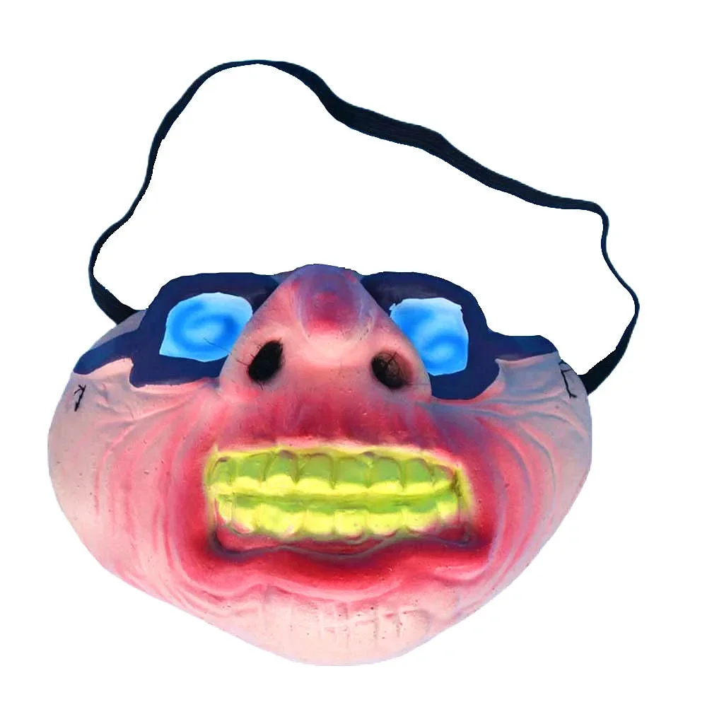 Funny Adult Party Mask Latex Clown Half Face Horri... – Vicedeal