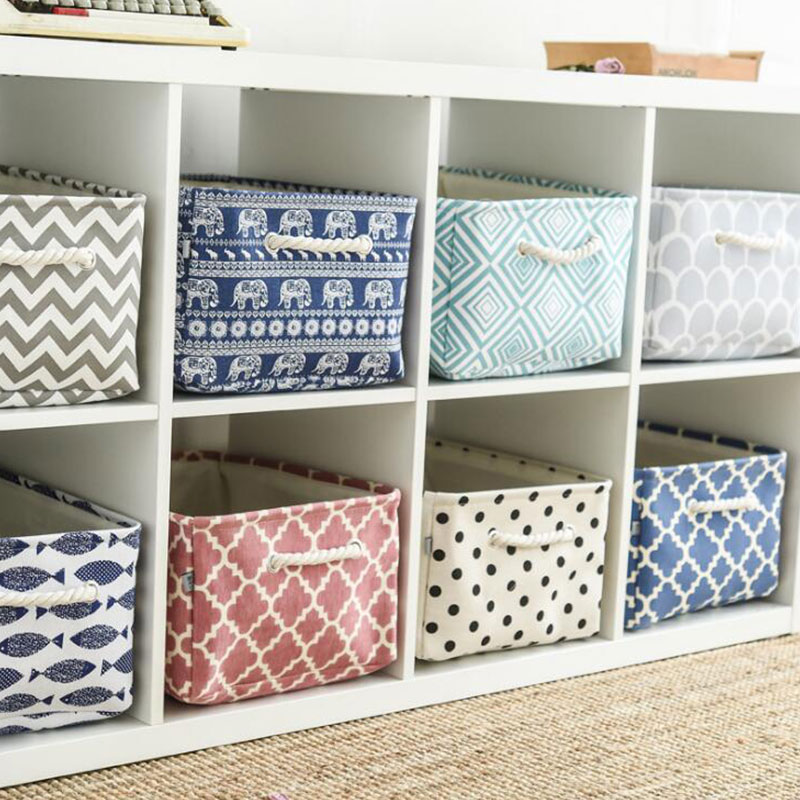 Cube Canvas Opslag Mand Kleren Vouwen Opbergdoos V... – Grandado