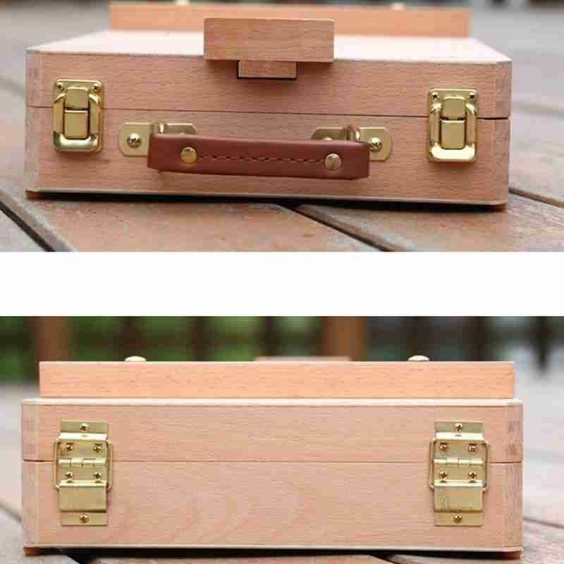 Wooden Sketch Box Artwork Wooden Artist's Painting... – Vicedeal