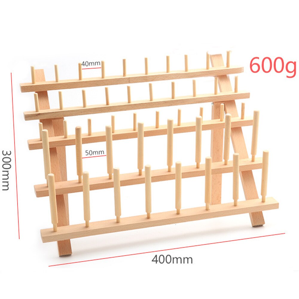 2 sizes Wax Rack Wood Thread Rack Spool Sewing Org... – Grandado