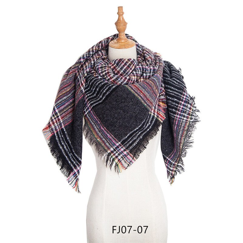 Newest Women Lady Pashmina Winter Warm Tartan Chec... – Vicedeal