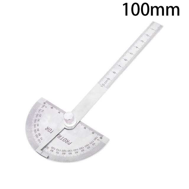 180 Degree Protractor Semi-circle Angle Ruler Prot... – Grandado