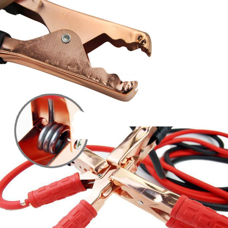 Heavy Duty 500AMP 2M Car Battery Jump Leads Cables... – Grandado