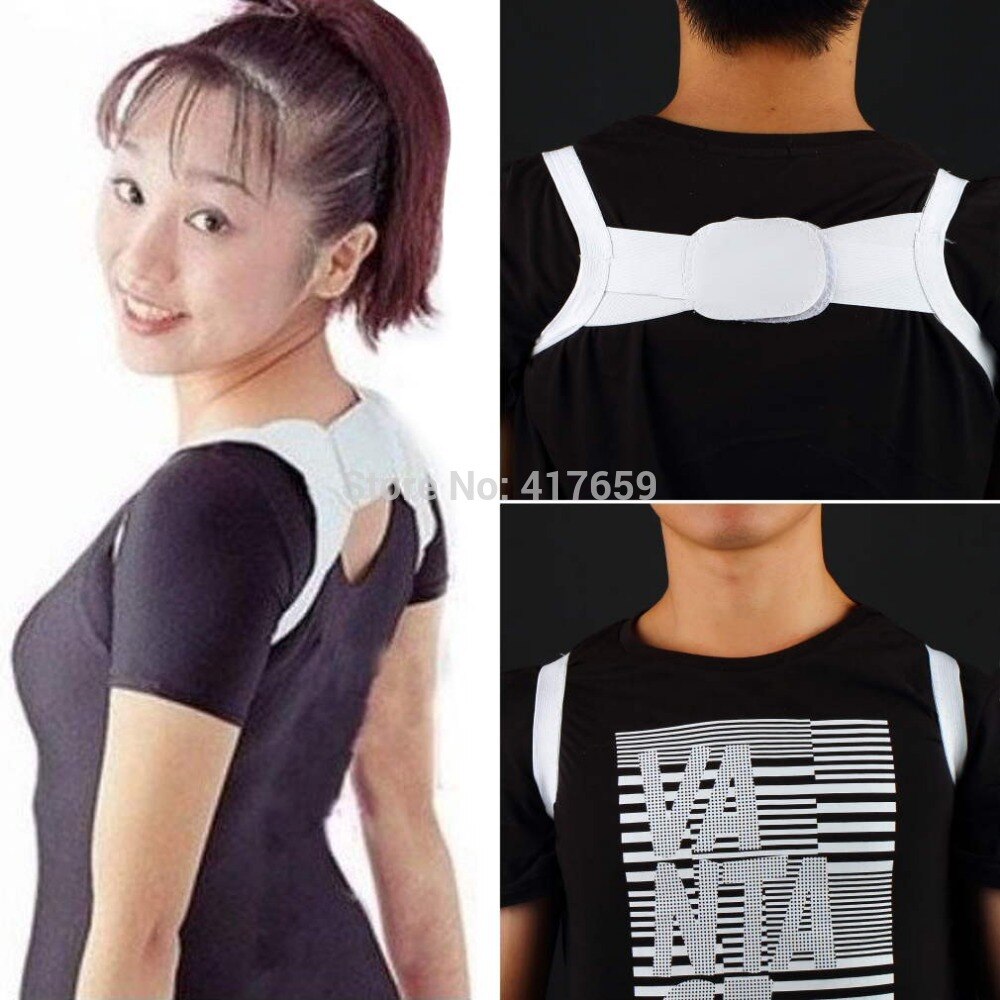 1Pair Polyester Posture Corrector Support Shoulder... – Grandado