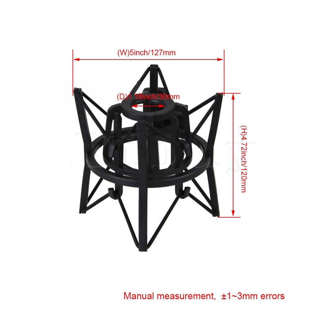 Yibuy Large Plastic Square Spider Shock Mount for ... – Vicedeal