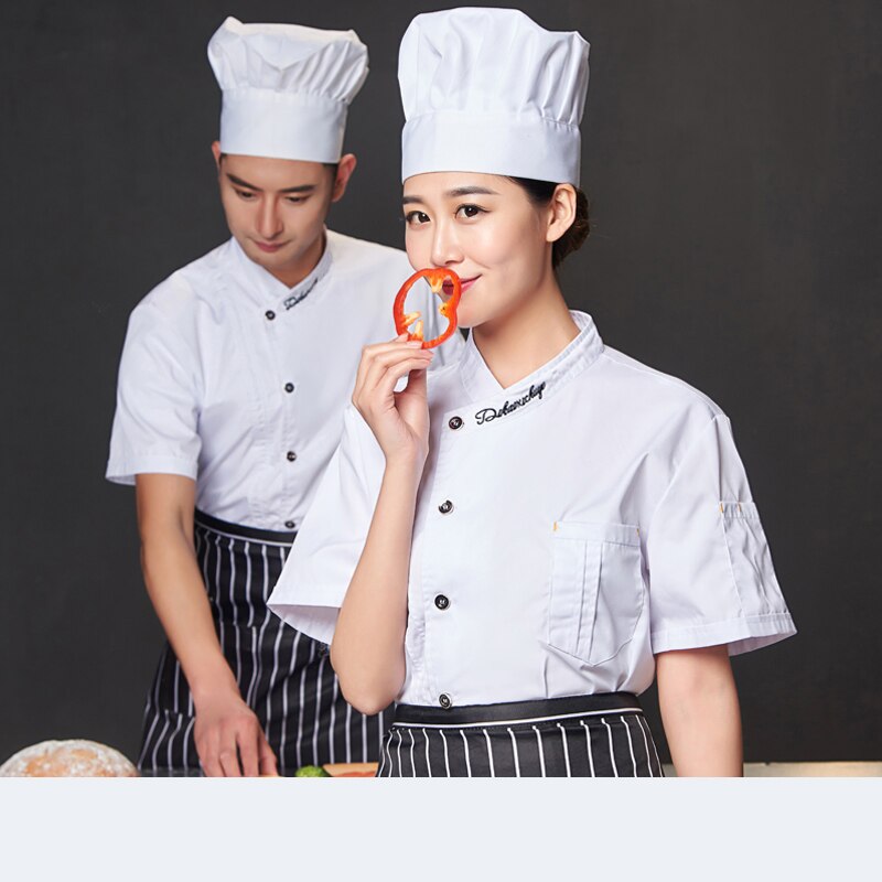 Chef Workwear Men's Short Sleeve Summer Breath... – Vicedeal