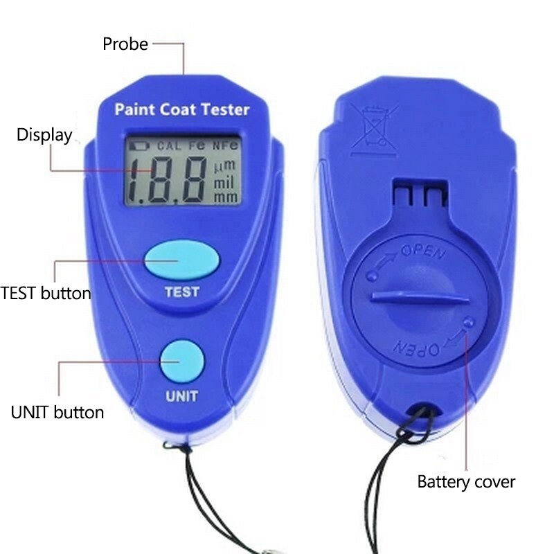 Car Paint Thickness Meter Digital Paint Coating Th... – Vicedeal