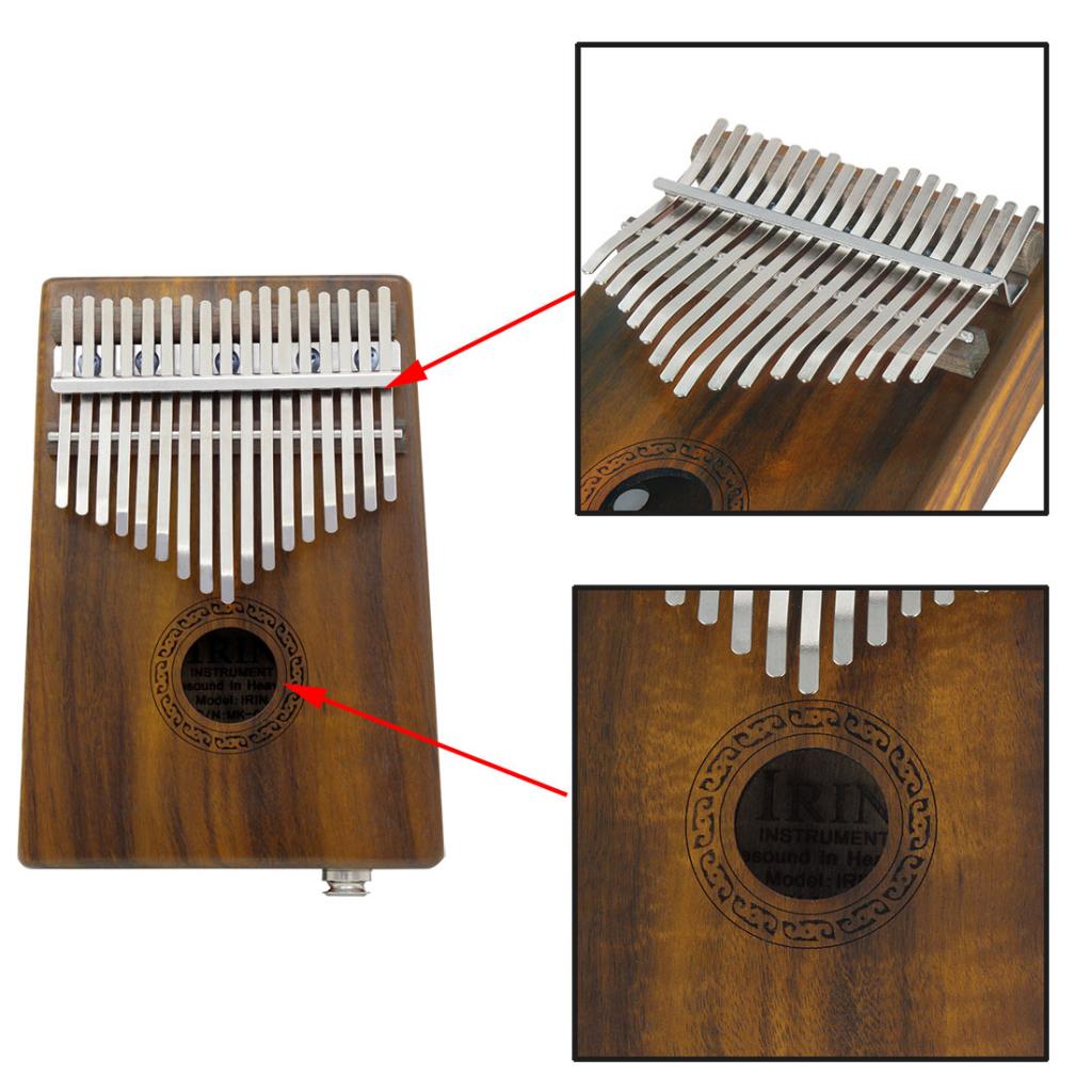 Wooden Electric EQ Kalimba 17 Key Lamellaphone Idi... – Grandado