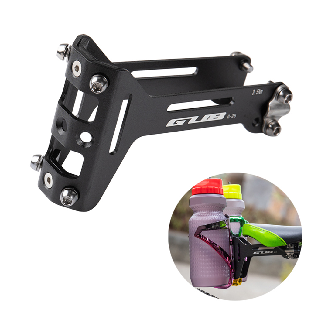 Solid Bike Water Bottle Cage Adapter Mount Bracket... – Grandado