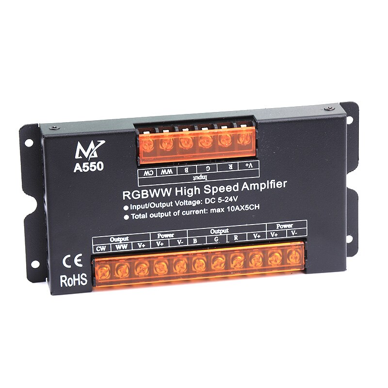 RGB+CCT High Speed Power Signal Amplifier 50A Data... – Grandado