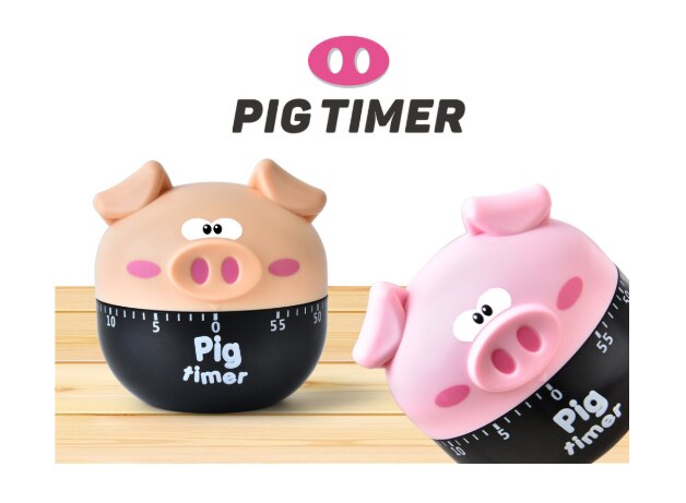 pig Year Mechanical type Kitchen Cooking Timer Hom... – Grandado