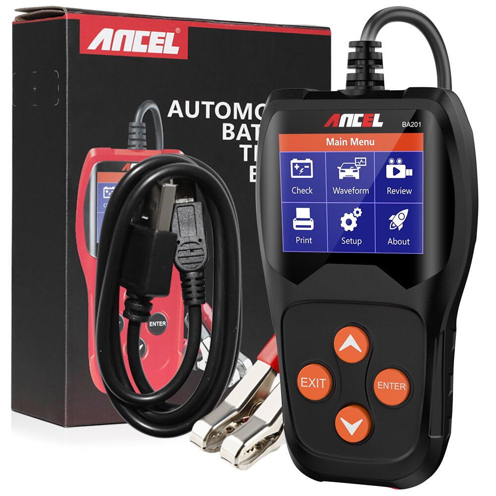 Ancel BA201 Car Battery Tester 12V Analyzer Quick ... – Grandado