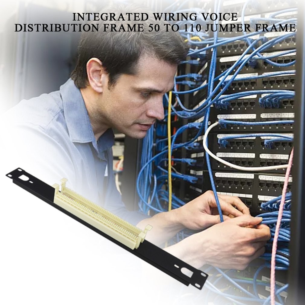 50 Pairs YP110-50 Geïntegreerde Bedrading Voice Di... – Grandado