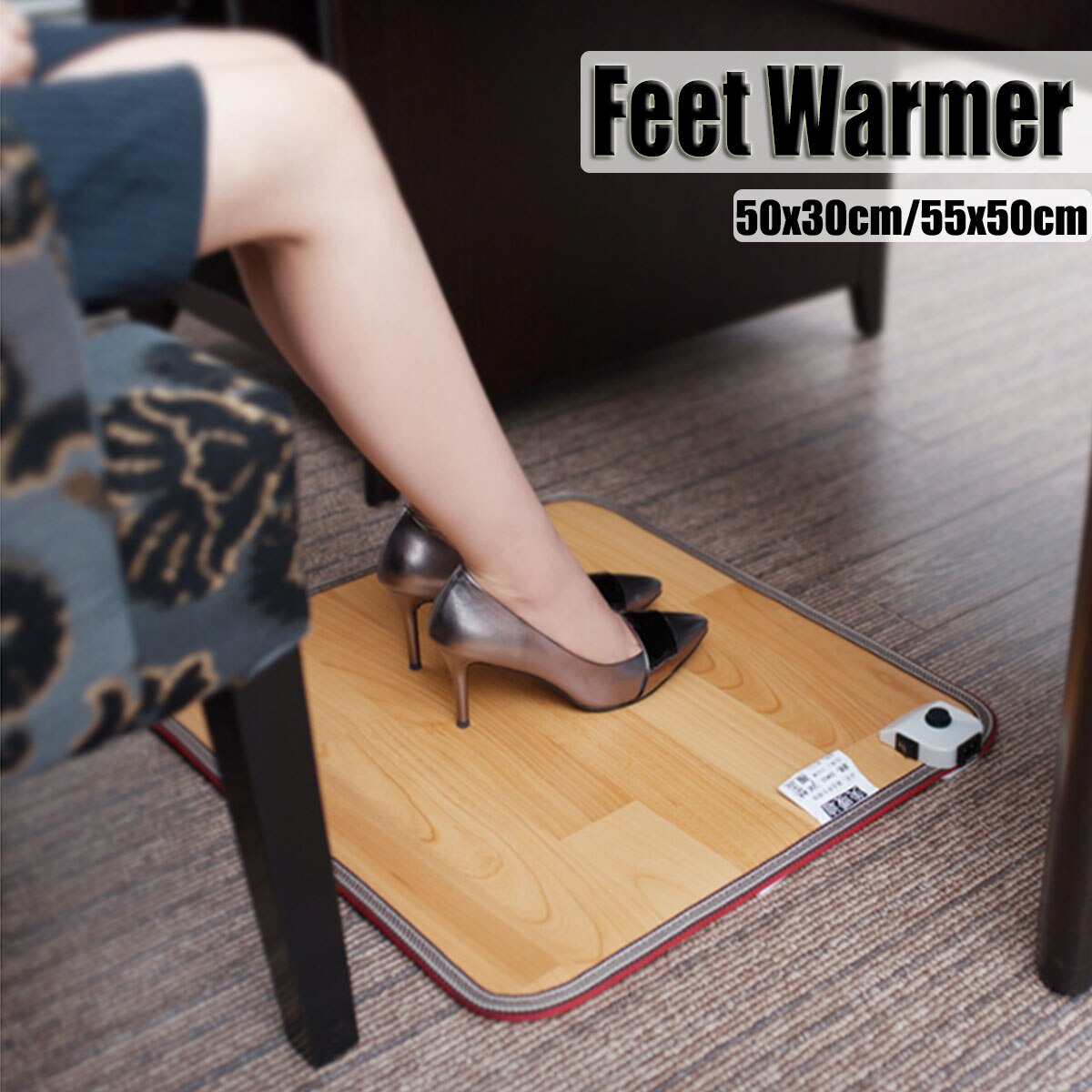 Electric Heating Mat Foot Feet Warmer Office Warm ... – Grandado