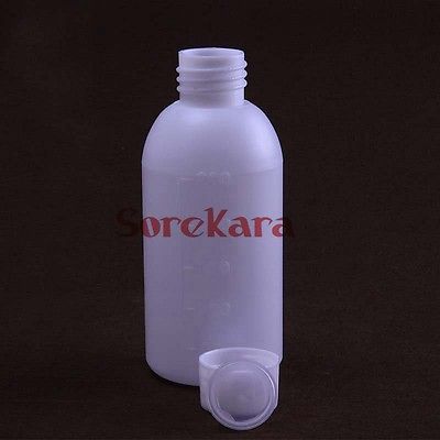 5 x 500ml White plastic Bottle Reagent Bottle Samp... – Grandado