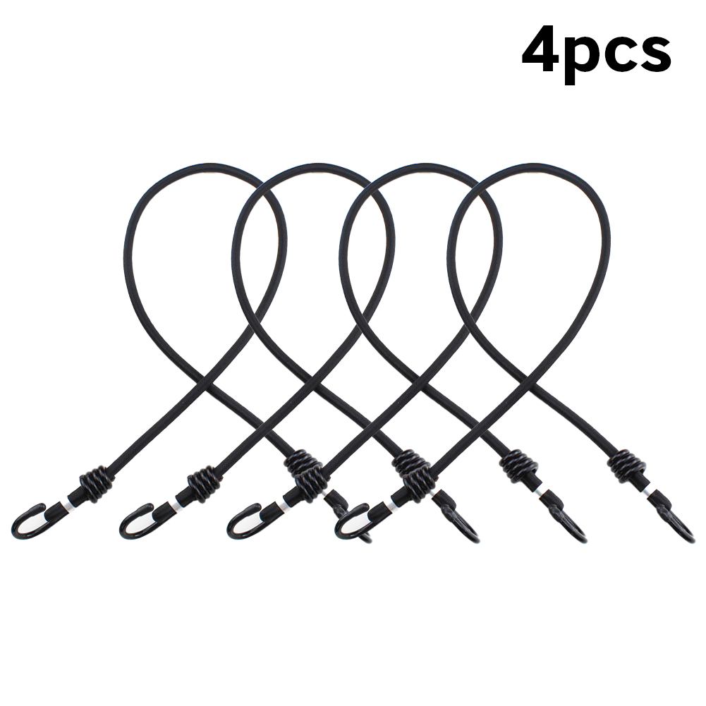 4pcs Elastic Rope With Hooks Outdoor Camping Fixed... – Grandado