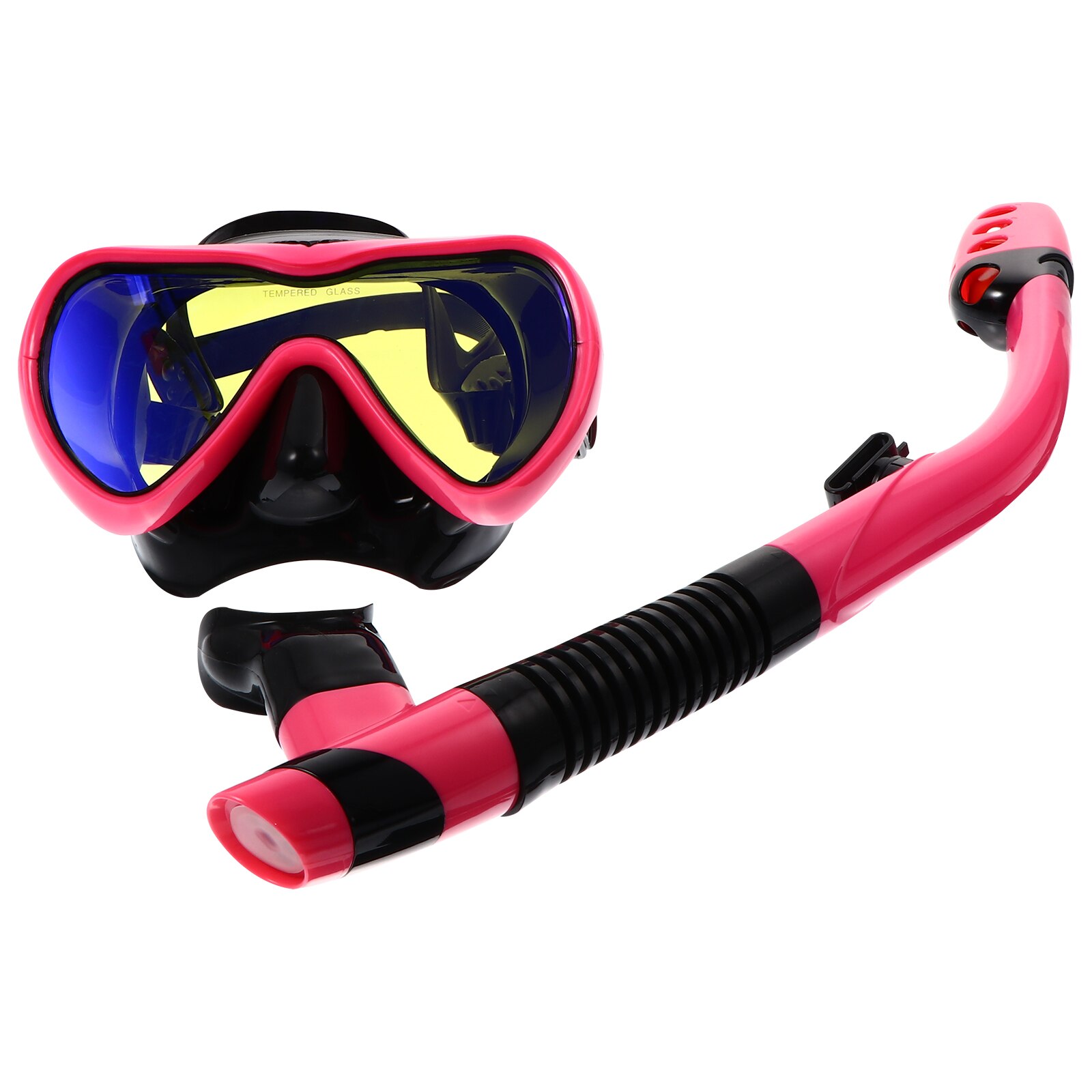 1 Set Silicone Snorkeling Mask and Snorkel Kit Adu... – Grandado