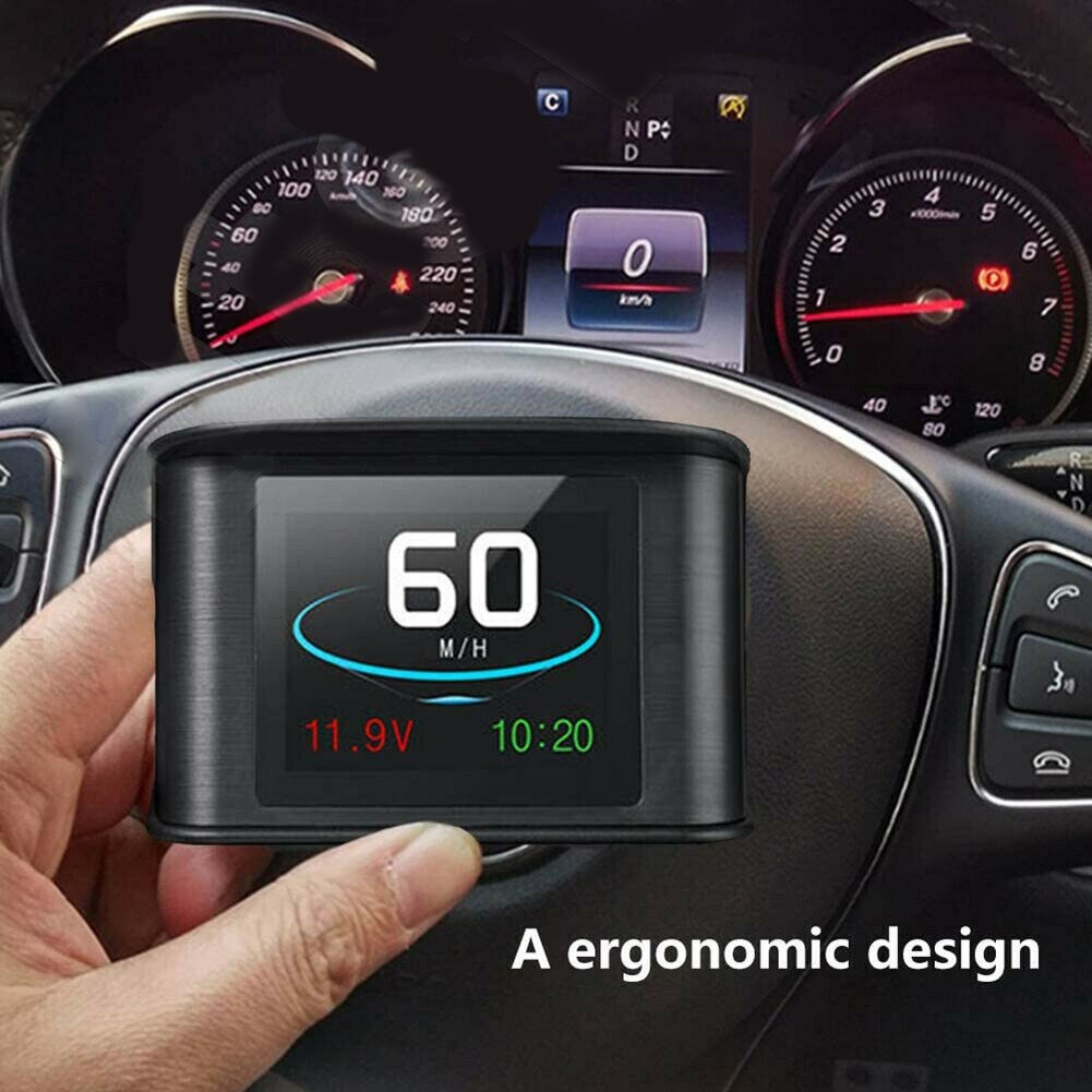 Car HUD Head Up Display KMH&MPH Digital GPS Smart ... – Grandado