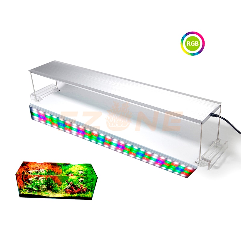 Chihiros rgb akvarium led-belysning lampa vit blå ... – Grandado