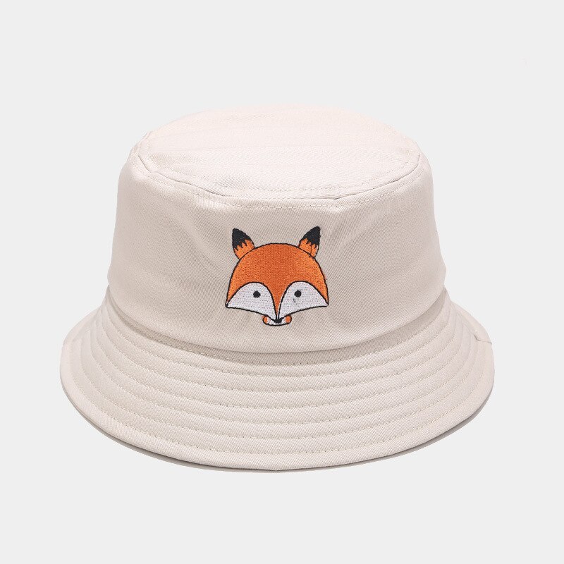 Katoen Leuke Cartoon Vos Emmer Hoed Visser Hoed Ou... – Vicedeal