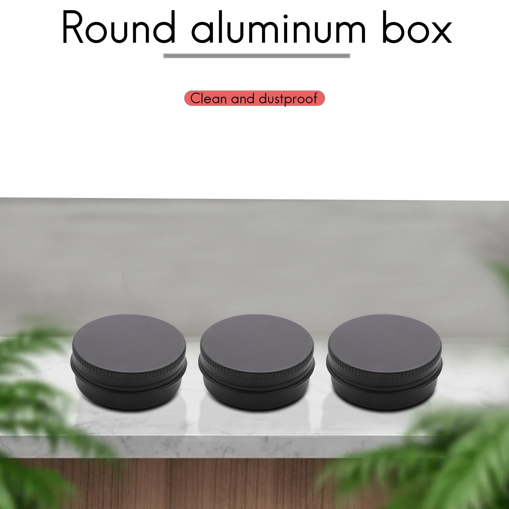 Aluminum Tin Cans - 40 Pack 1Oz / 30G Round Metal ... – Grandado