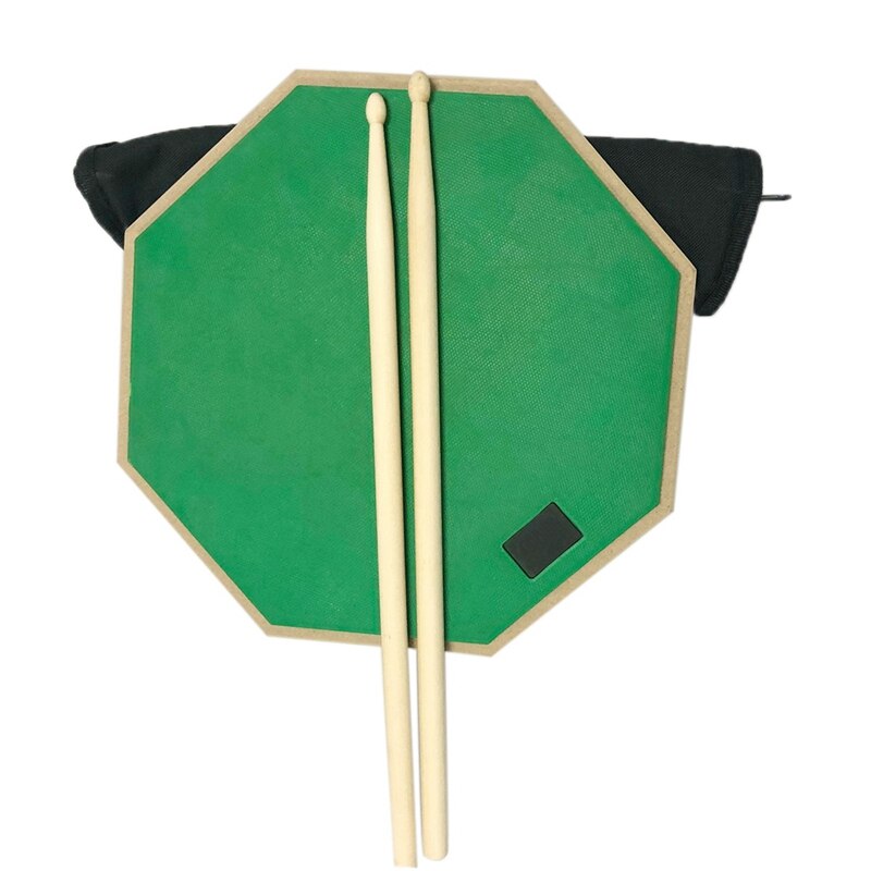 Portable Rubber Wooden Dumb Drum Practice Training... – Vicedeal