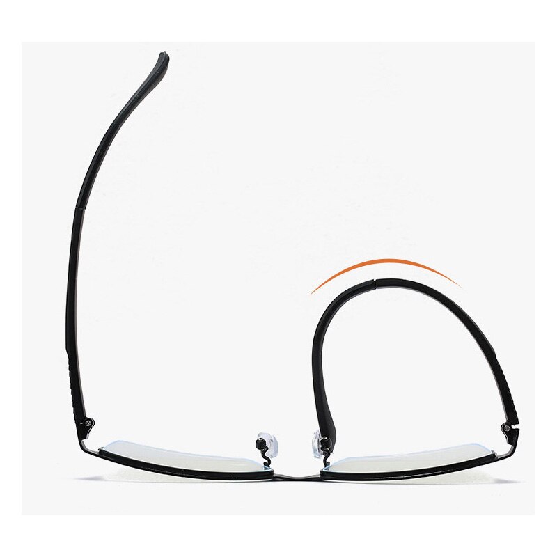 Anti blåt lys stråling briller tr90 stel blueligh... – Grandado