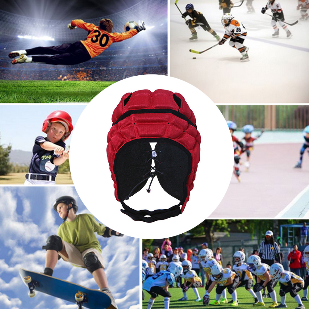 Protecitve Gear Rugby Durable Goalkeeper Helmet Ro... – Grandado