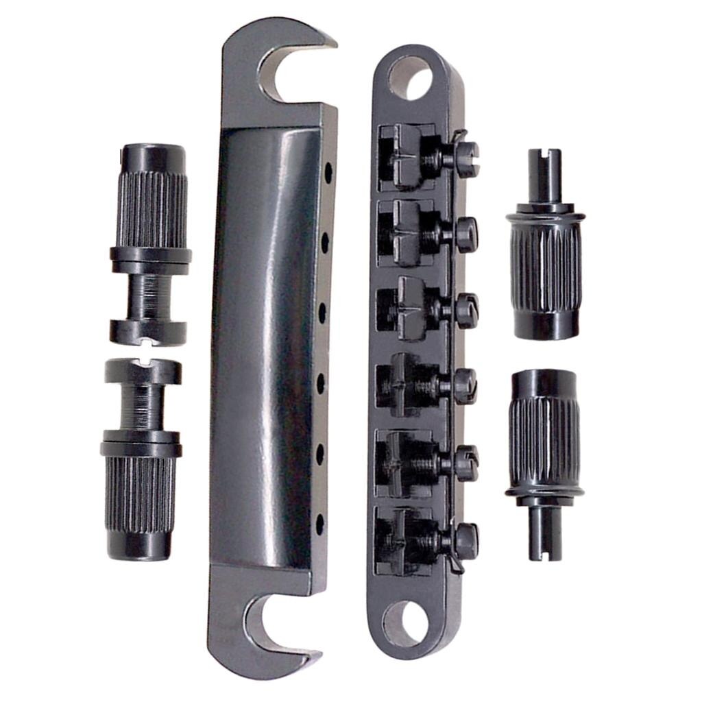 Guitar Bridge Locking Roller Tune-O-Matic TOM Brid... – Grandado