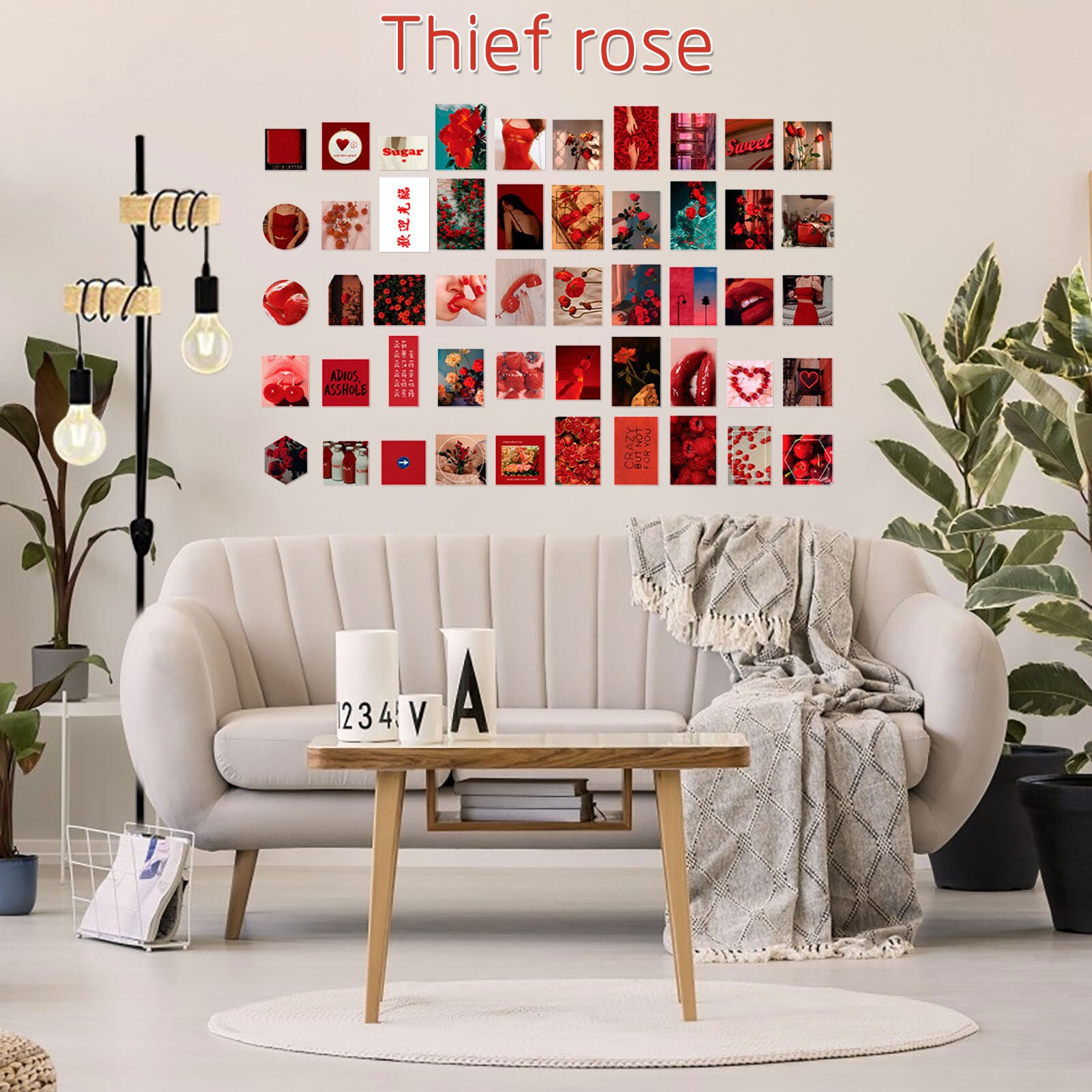 Wall Mini Paper Pictures Sticker Decoration Decal ... – Vicedeal