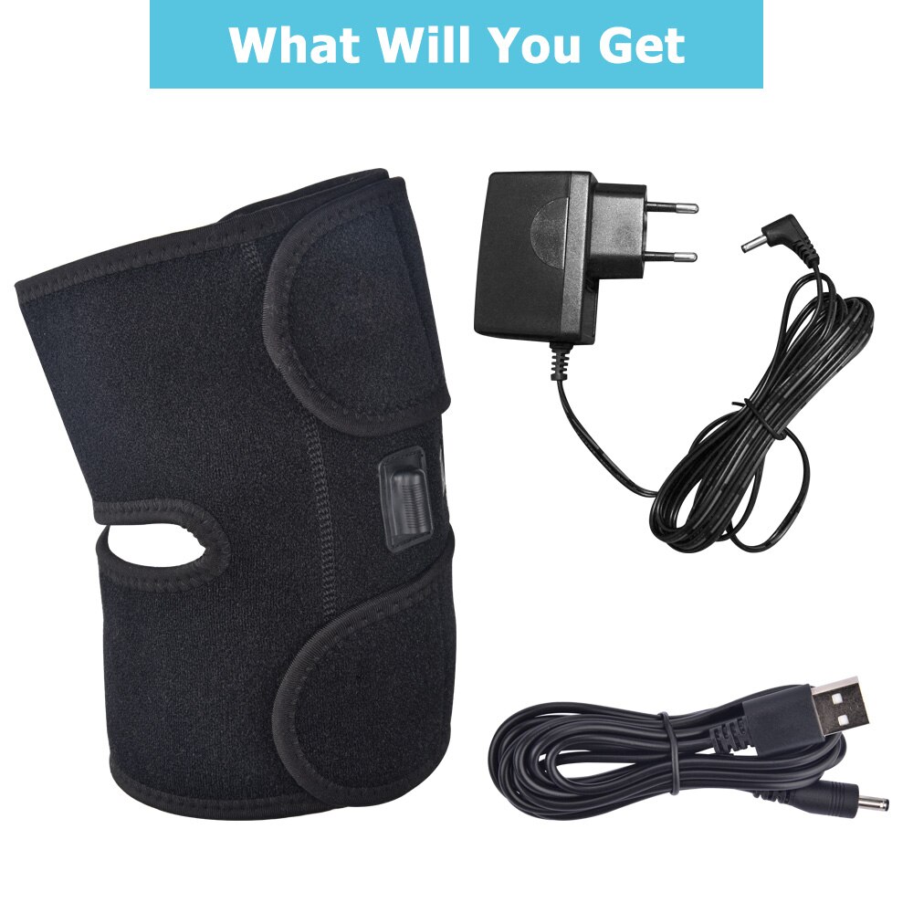 Adjustable Heating Knee Pads Therapy Kneepad Pain ... – Vicedeal