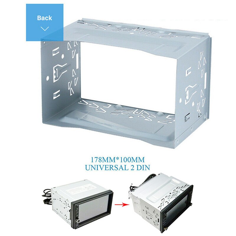 2-Din Car Install Dash Bezel Panel For Car Radio D... – Vicedeal