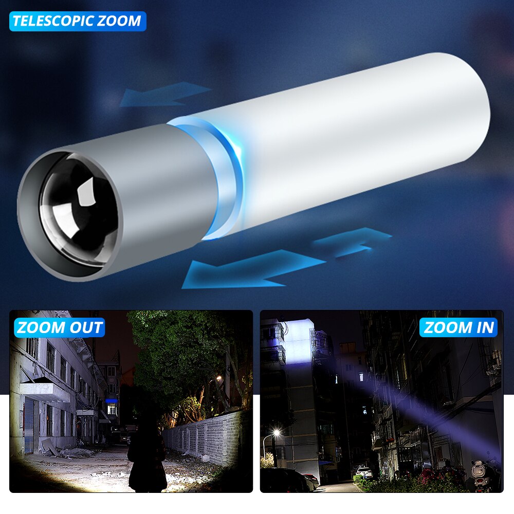 LED Flashlight High Powerful Mini LED Torch IP4 Wa... – Vicedeal
