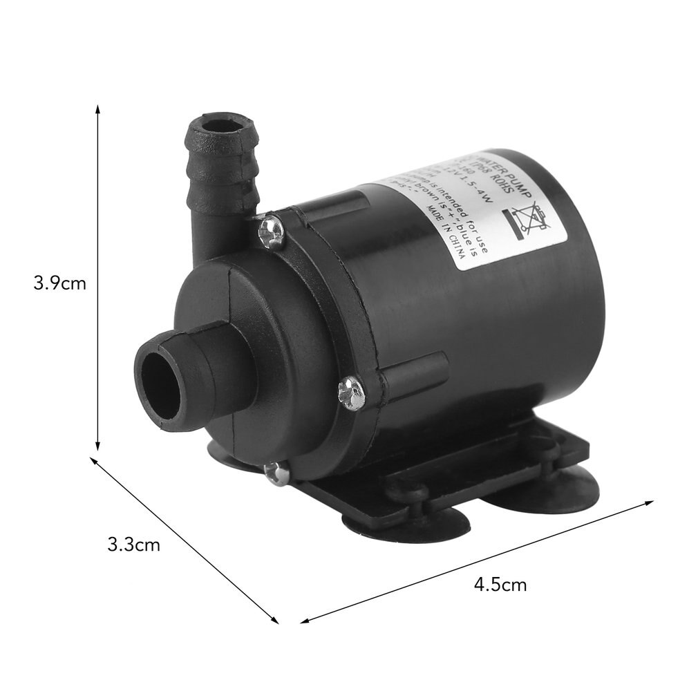 Micro Mini DC 12V Water Circulation Pump Brushless... – Vicedeal