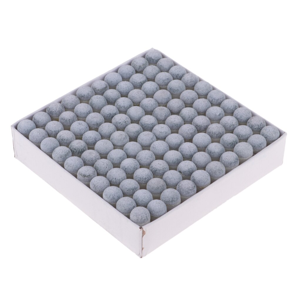 100 Count Standard Hard Snooker Pool Cue Tips Tip ... – Vicedeal