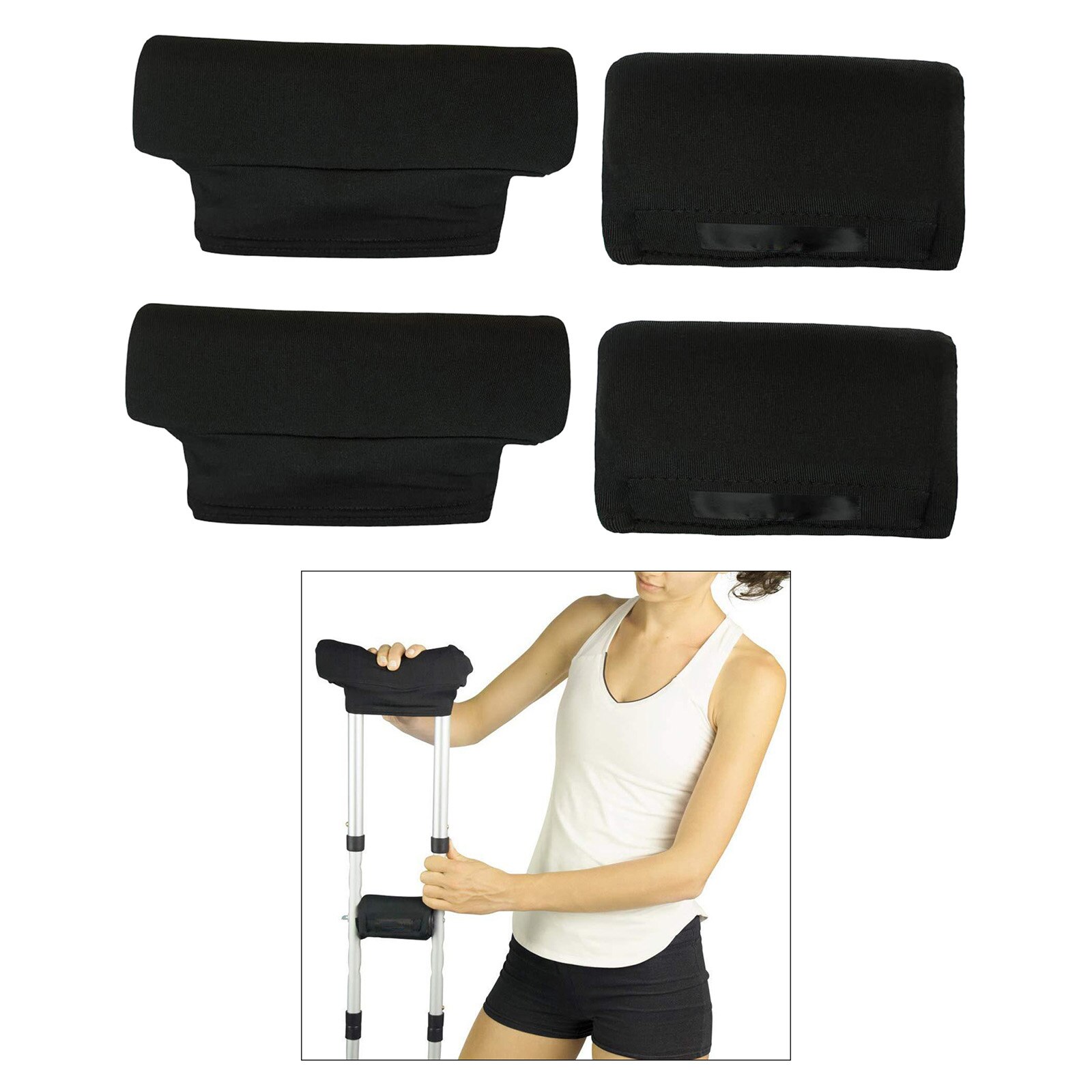 1 Set Crutch Pads for, Arm in Arm Crutches Univers... – Grandado