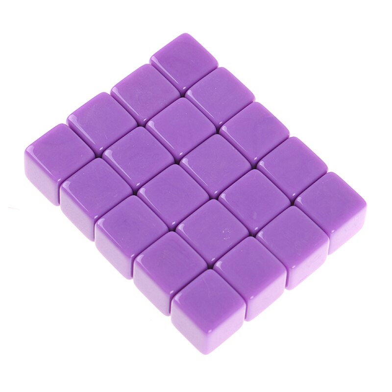 20Pcs 16mm Blank Dice Acrylic Hexahedron Blank Dic... – Vicedeal