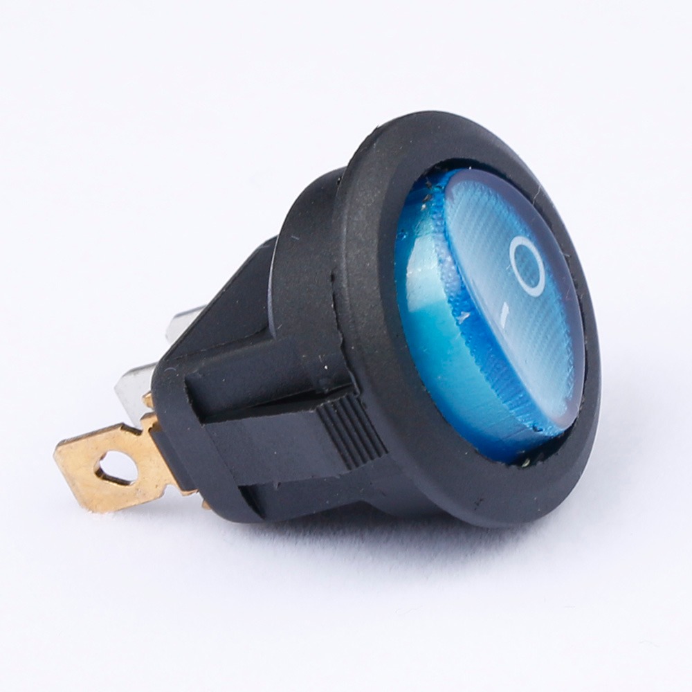 2 Pin 20mm ON/OFF Round Boat Rocker Switch Mini Wa... – Grandado