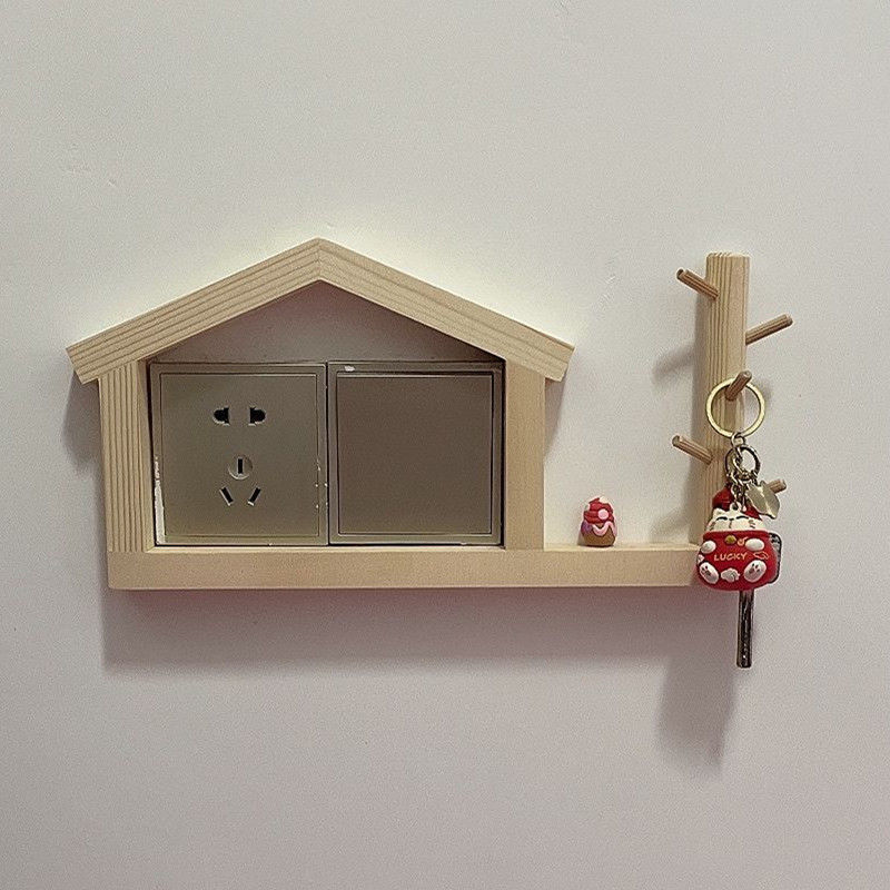 Wooden Switch Sticker Room Wall Stickers Decor Swi... – Grandado