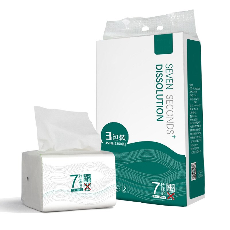 3 Packs 150pc/Pack Toilet Paper Raw Rolling Paper ... – Vicedeal